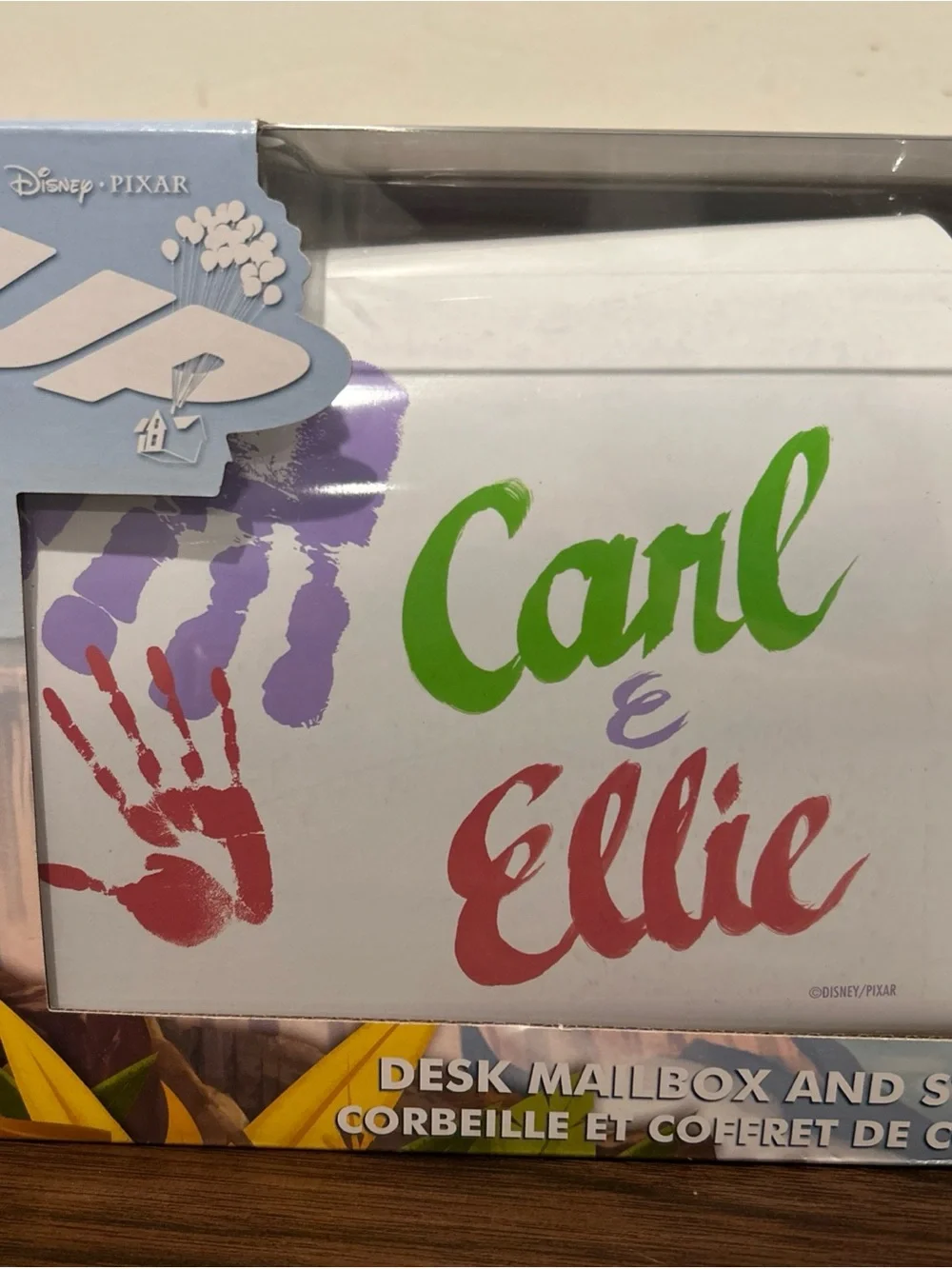Disney | Toys | Disney Store Pixar Up Carl Ellie Desk Mailbox ...